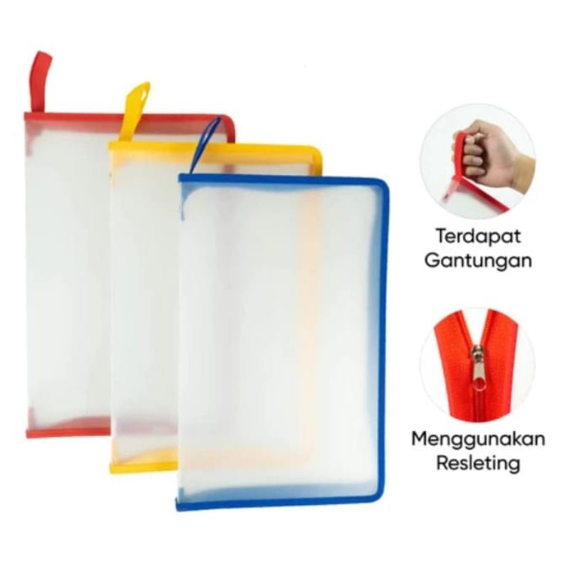 Jual Map Zipper Sleting Jala Folio /Map Seleting jaring | Shopee Indonesia