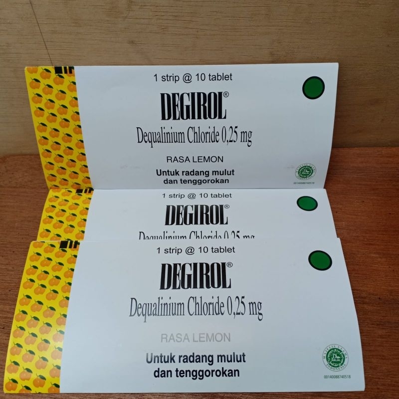 Jual Degirol Tablet (1 strip isi 10 tablet) | Shopee Indonesia