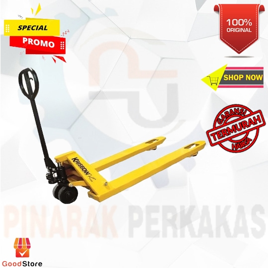 Jual KRISBOW KW0500289 HAND PALLET BIG | 2 Ton Uk. 685 X 1220 mm ...