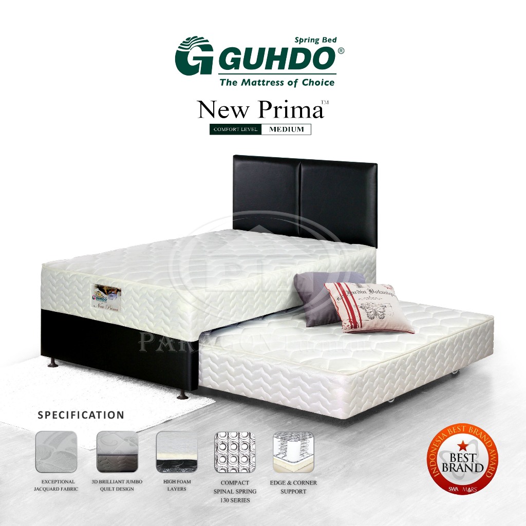Jual 2in1 New Prima 120x200 HB Atlantic - Spring bed Guhdo | Shopee Indonesia