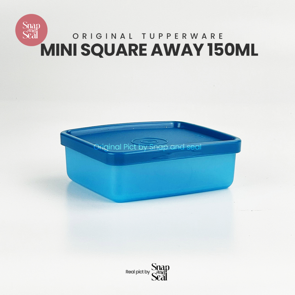 Jual MINI SQUARE AWAY 150ML TUPPERWARE | Shopee Indonesia