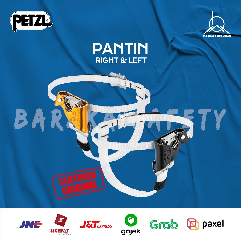 Jual PETZL PANTIN Foot Ascender for Professional Industrial Work ...