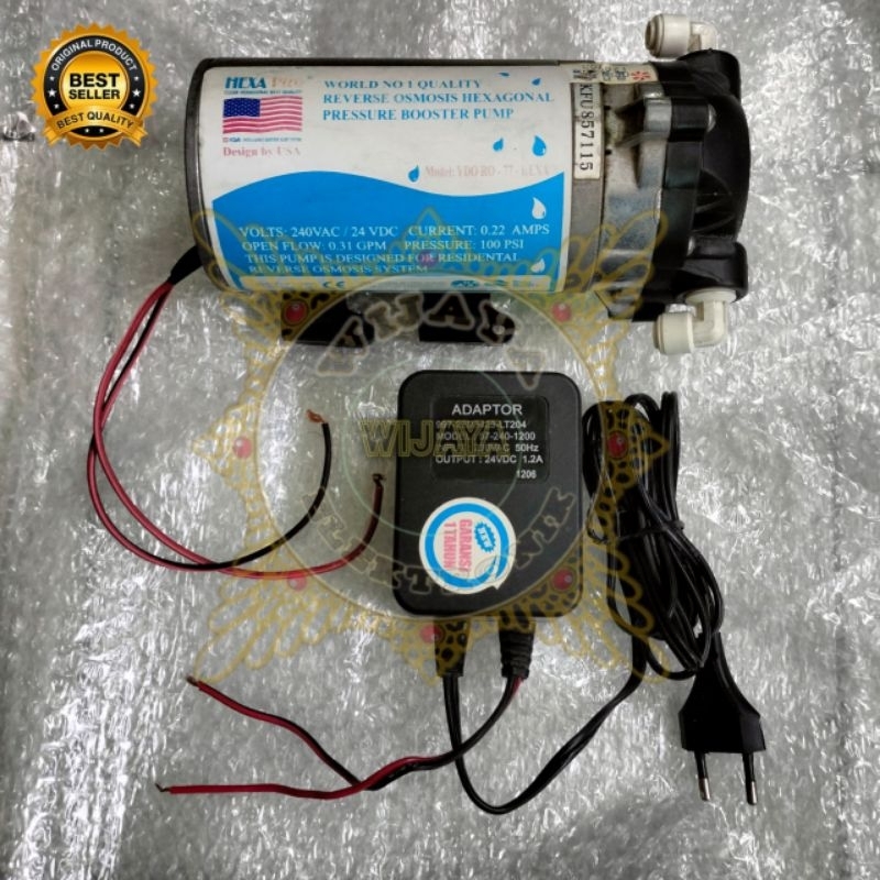 Jual Hexapro Booster Pump RO Original / Pompa / Booster Pump Reverse ...