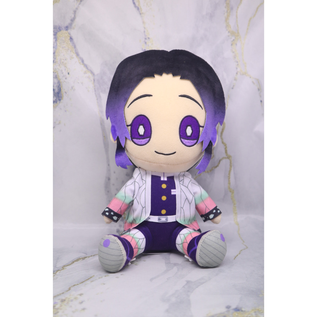 Jual boneka Demon slayer Kimetsu no Yaiba plush Shinobu kocho sitting ...