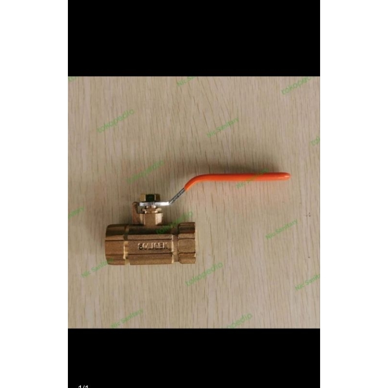 Jual ballvalve kuningan SOLIGEN 1/2" stop kran kuningan SOLIGEN slg 1/2 ...