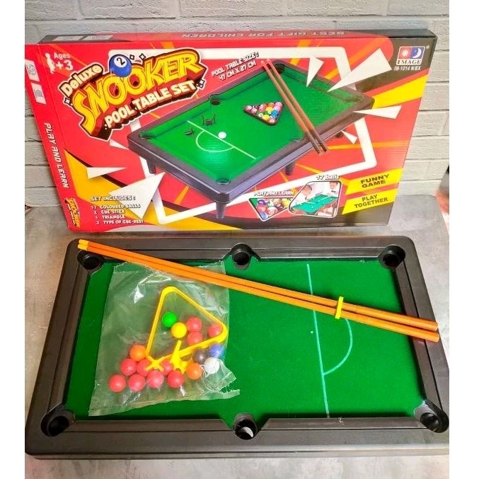 Jual (JUMBO) MAINAN BILLIARD BOLA SODOK JUMBO 2 STIK BOLA | Shopee ...