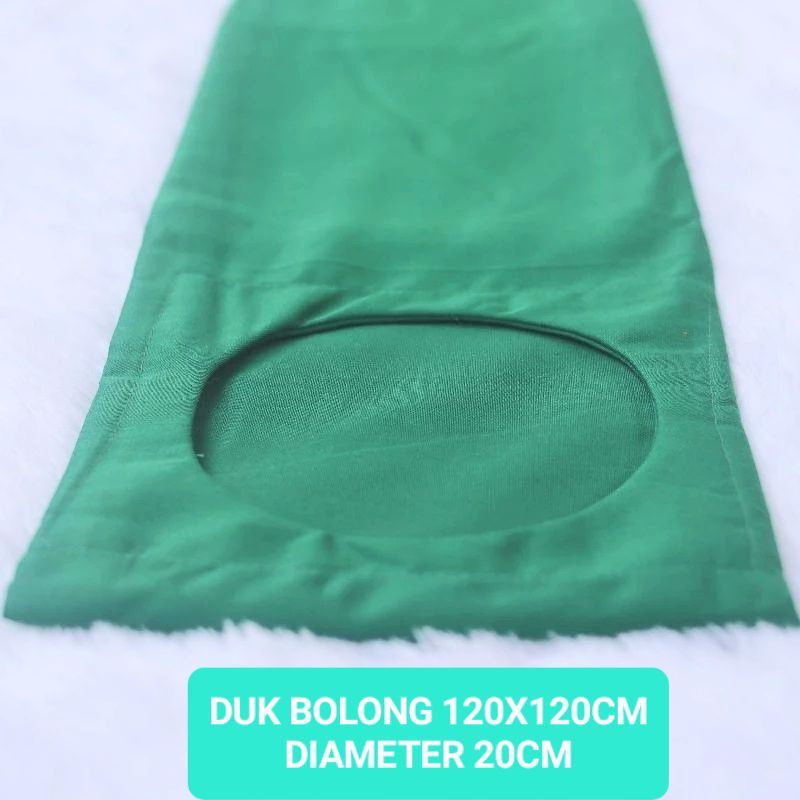 Jual Duk Bolong 120 x 120CM Diameter 20CM Duk Steril Bolong | Shopee ...