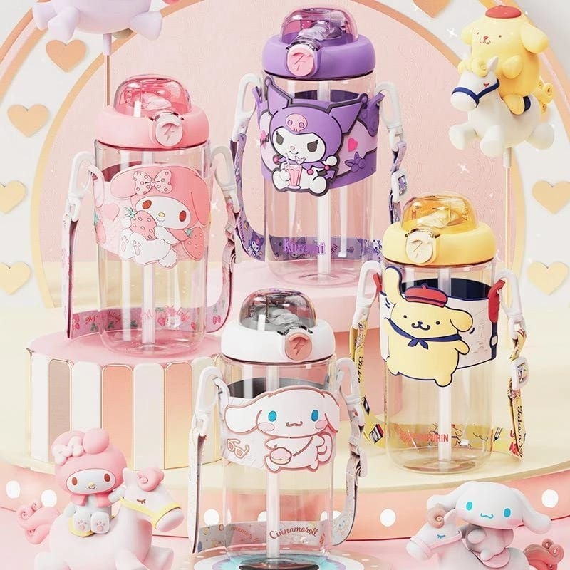 Jual LS Botol Minum Sedotan Anak Tritan Karakter Sanrio 650ML | Shopee Indonesia