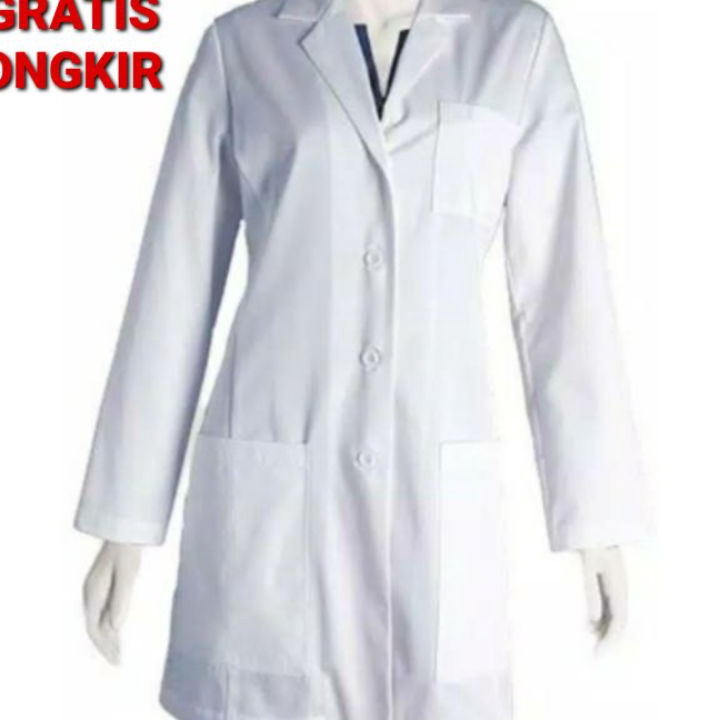 Jual Terbaik..!! JAS LABORATORIUM TANGAN PANJANG / JAS PRAKTEK / JAS ...
