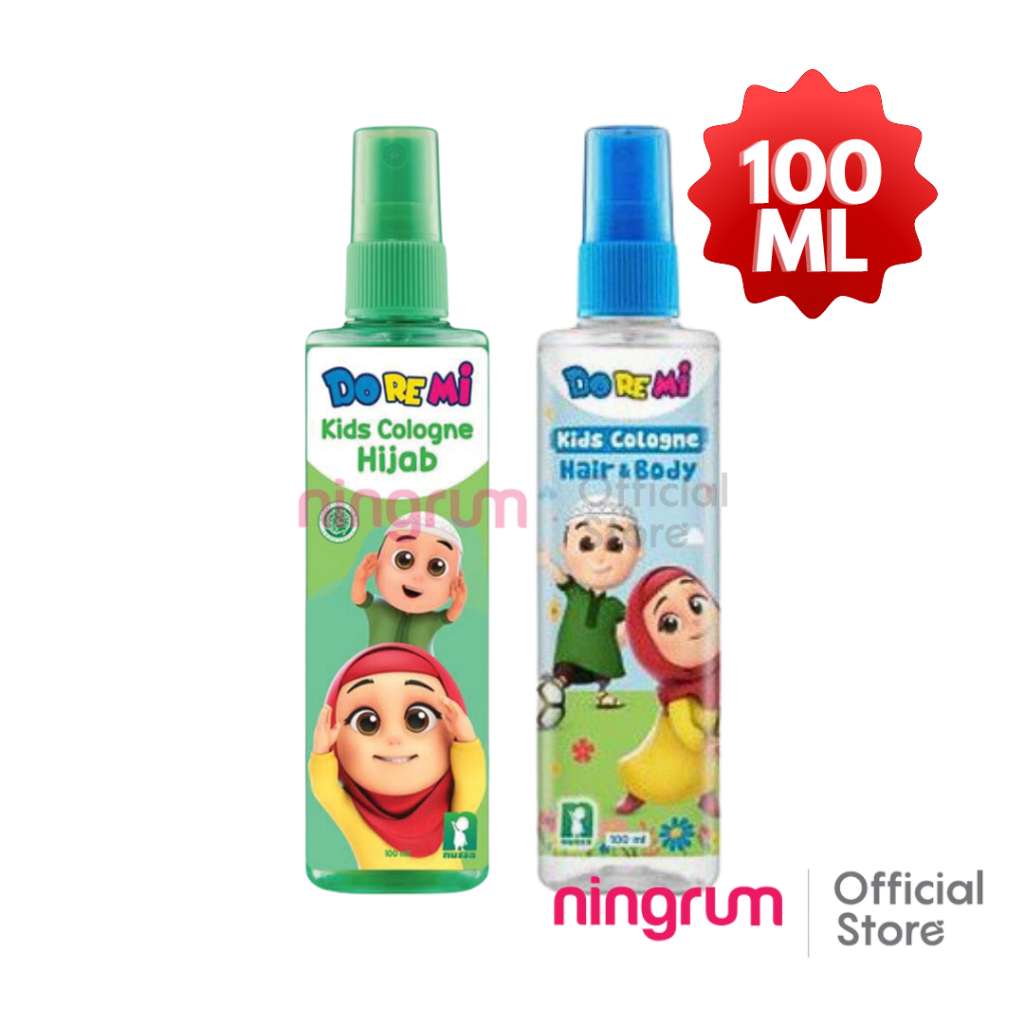 Jual Ningrum - Doremi Kids Cologne Hijab Spray 100ml Hair & Body 100ml ...