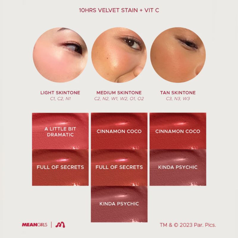 Jual Mad For Makeup | Mean Girls 10HR Velvet Stain + Vit C | Shopee ...