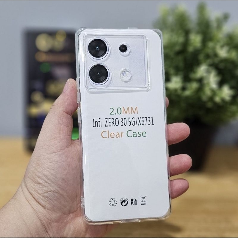 Jual C/C- CASE CASING COVER KESING SOFTCASE TPU HD CLEARCASE BENING TRANSPARANT INFINIX ZERO 30 ...