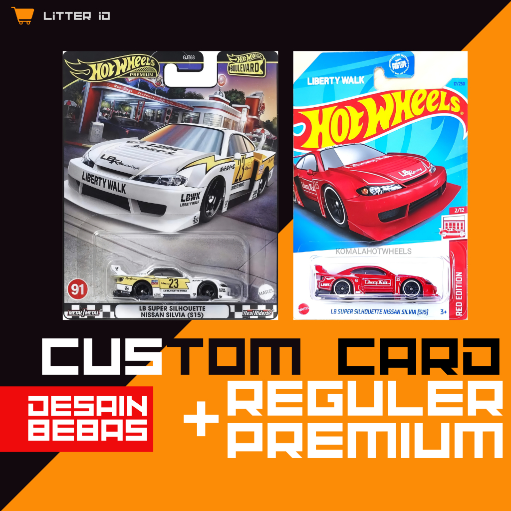 Jual CUSTOM CARD HOTWHEELS REGULER & PREMIUM | Shopee Indonesia