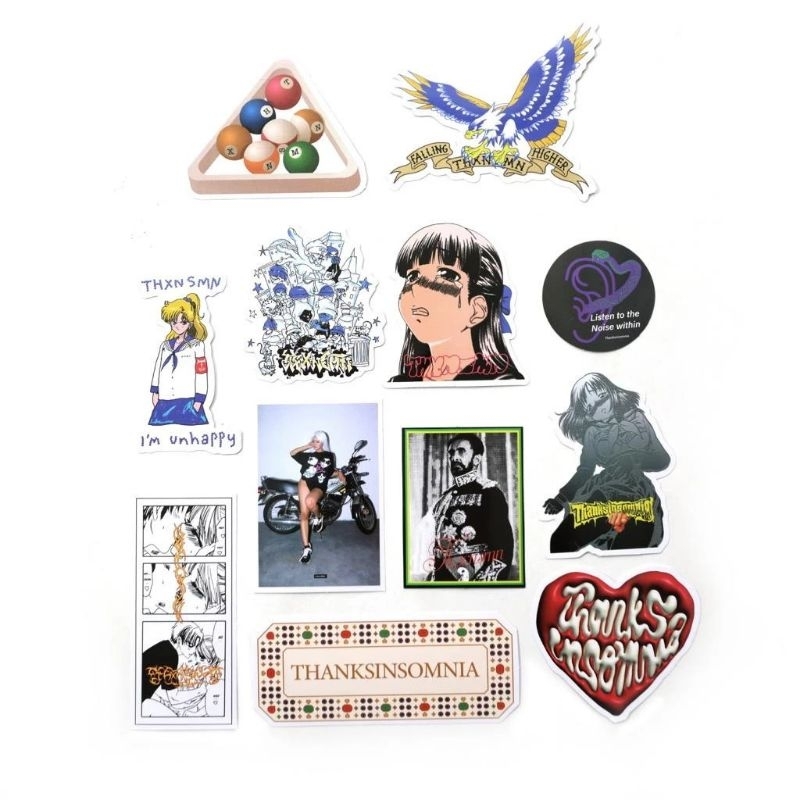 Jual Thanksinsomnia Sticker Pack | Shopee Indonesia