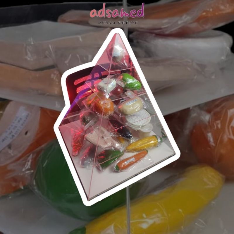 Jual FOOD MODEL PIRAMID / MANIKIN FOOD MODEL ISI 50 pcs | Shopee Indonesia