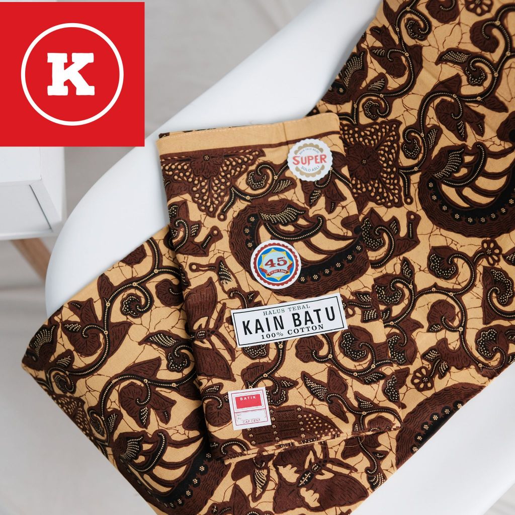 Jual Kain Batik jarik jawa asli cap 45 - kain batik panjang - samping panjang tebal lembut ...