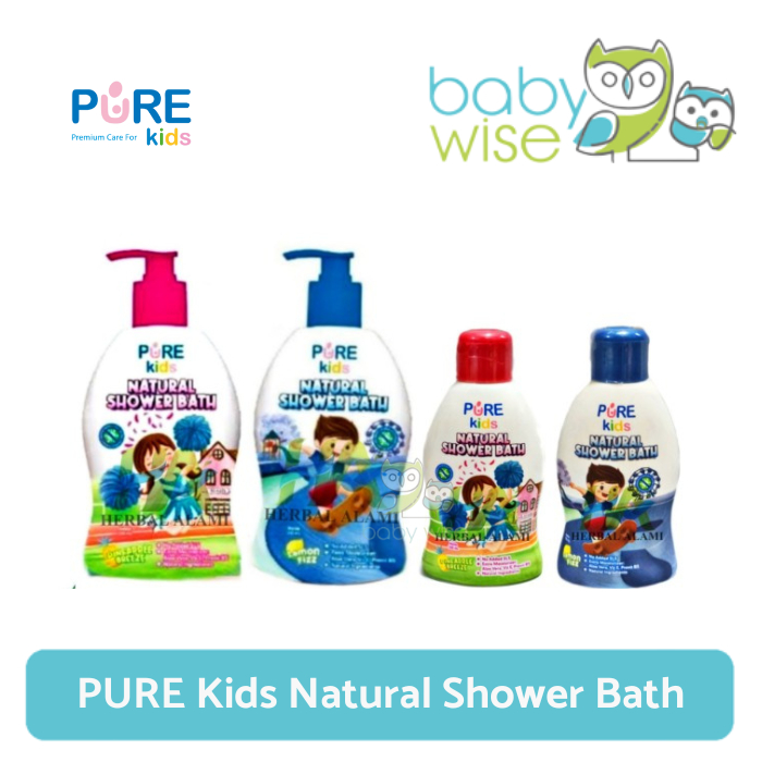 Jual PURE Kids Natural Shower Bath - Sabun Mandi Anak | Shopee Indonesia