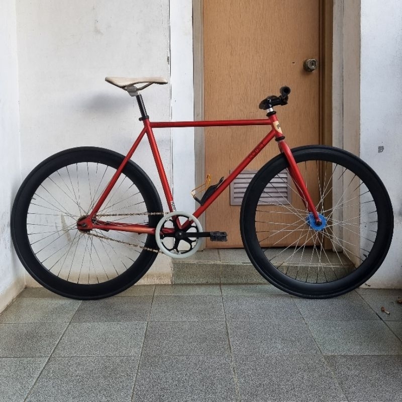 Jual fullbike fixie comet chromoly. torpedo | Shopee Indonesia