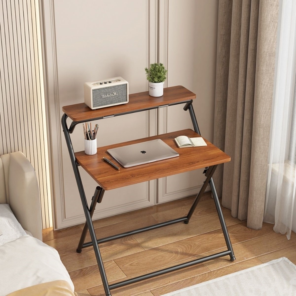 Jual Meja Belajar Lipat Minimalis Meja Komputer Kayu Aesthetic Meja ...