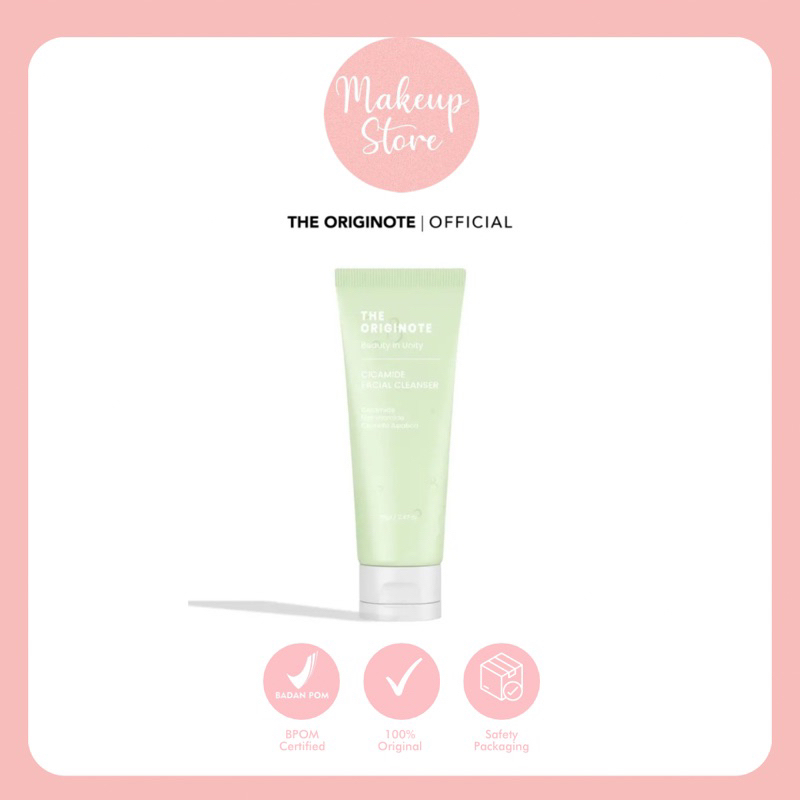 Jual The Originote Cicamide Facial Cleanser 70gr-Face Wash Facial Wash ...