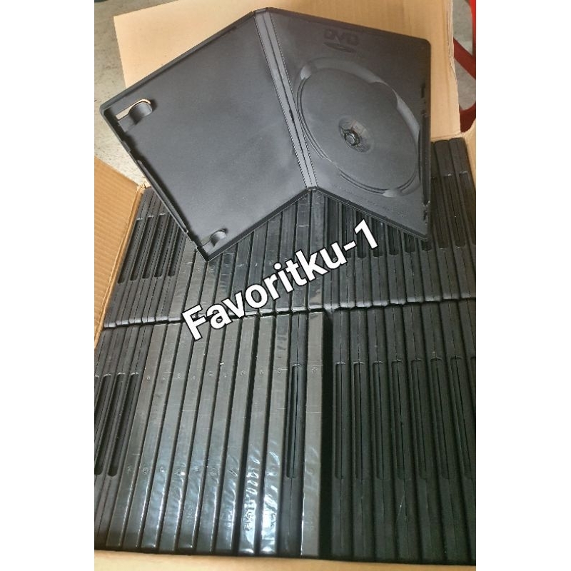 Jual CD/ DVD Case / Kotak CD GT-PRO Single Disc (Hitam). | Shopee Indonesia