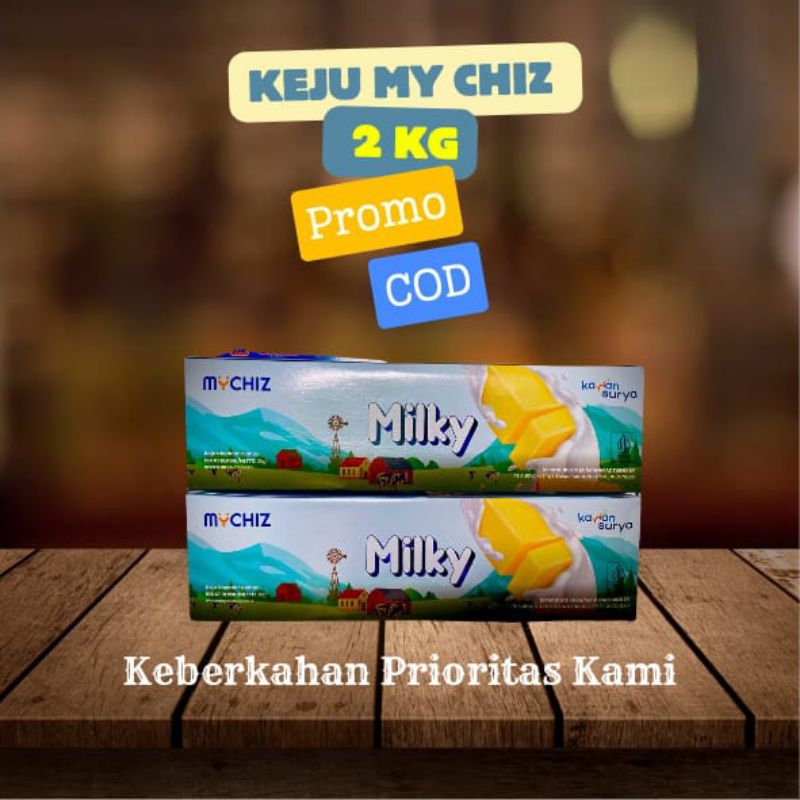 Jual Keju Milky My chiz 2 KG | Shopee Indonesia