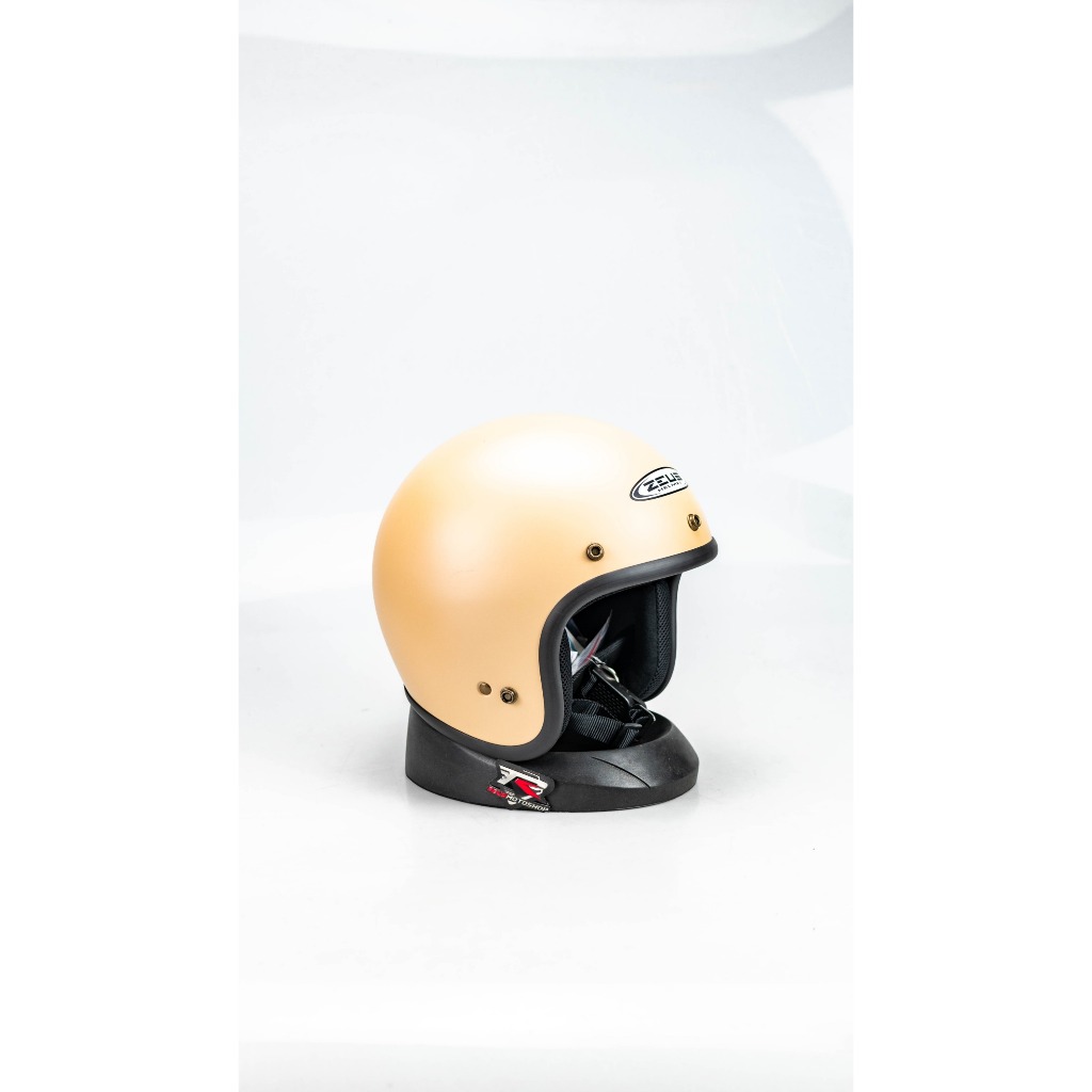Jual HELM MOTOR ZEUS 385C MATT MILKTEA HELM IMPORT ORI SNI | Shopee ...