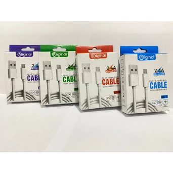 Jual KABEL DATA MICRO USB/KABEL DATA MEREK PLUS PACKING (KIRIM RANDOM ...