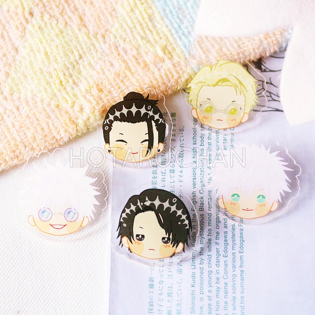 Jual Jujutsu Kaisen - Acrylic Pin [by @mygrayside] | Shopee Indonesia