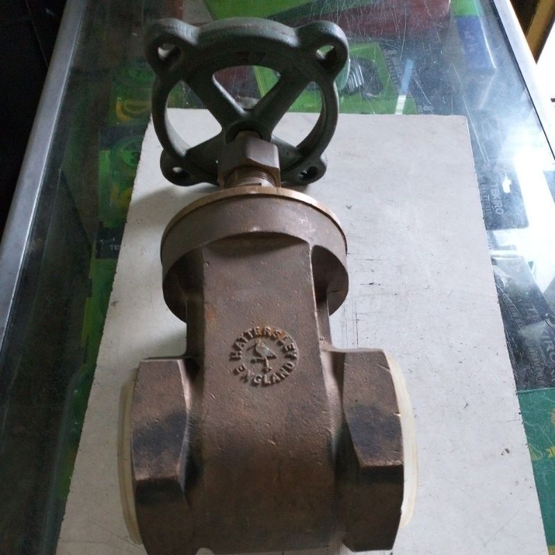 Jual gate Valve 3" Hattersley England Kuningan GM PN 25 | Shopee Indonesia