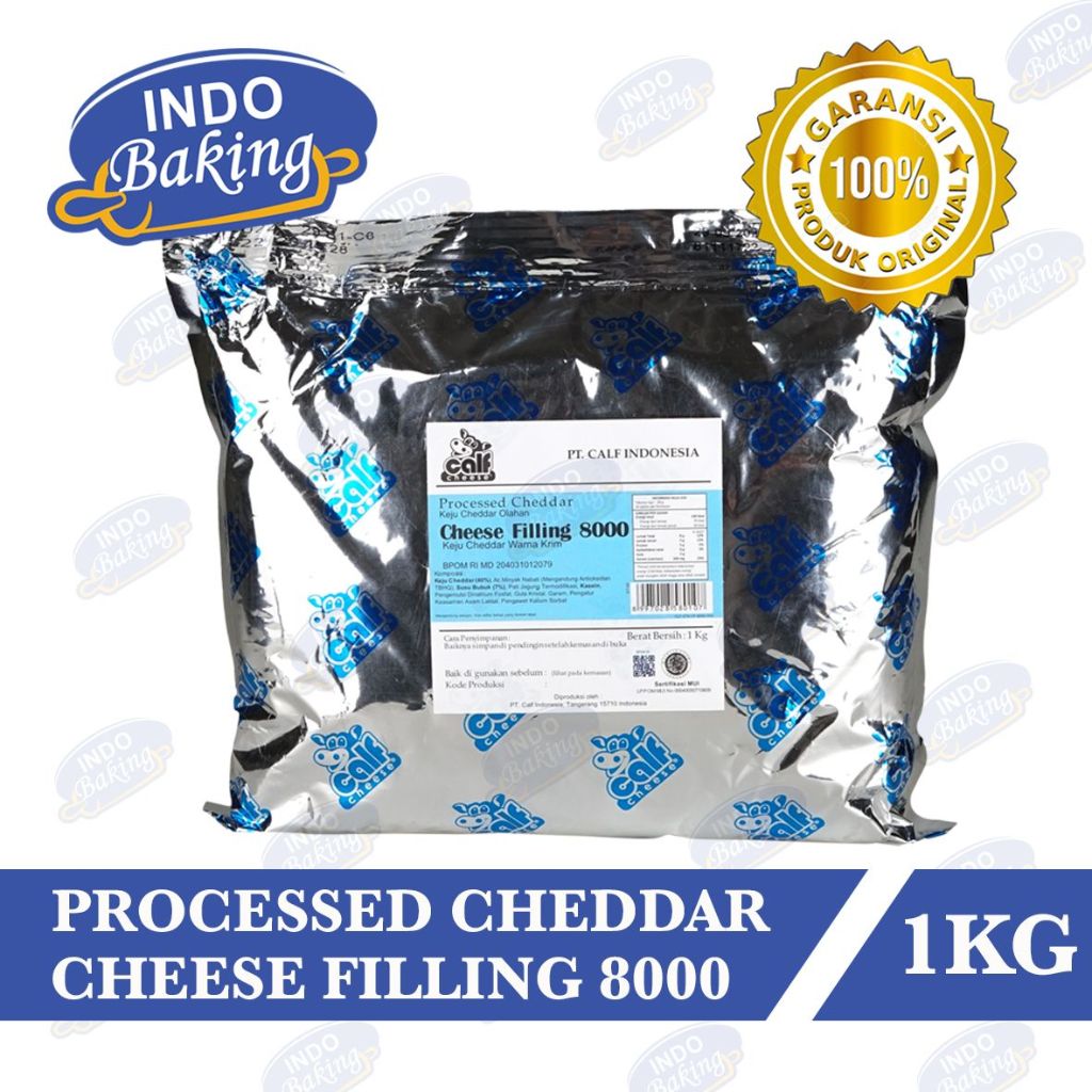 Jual Calf Cheese Filling 8000 Cheddar Saus Keju Isian Roti 1Kg ...