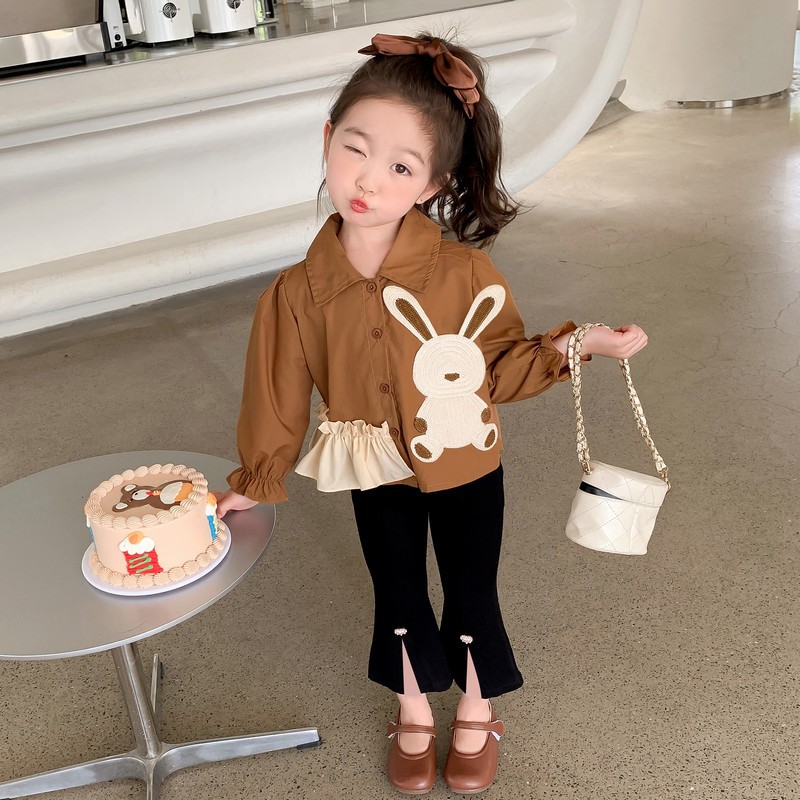 Jual Setelan Anak Perempuan Baju Set Kemeja dan Celana Panjang Anak ...