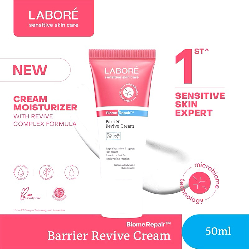 Jual Labore Skin Nutrition Moisturizer Gel & Revive Barrier Cream 50g ...