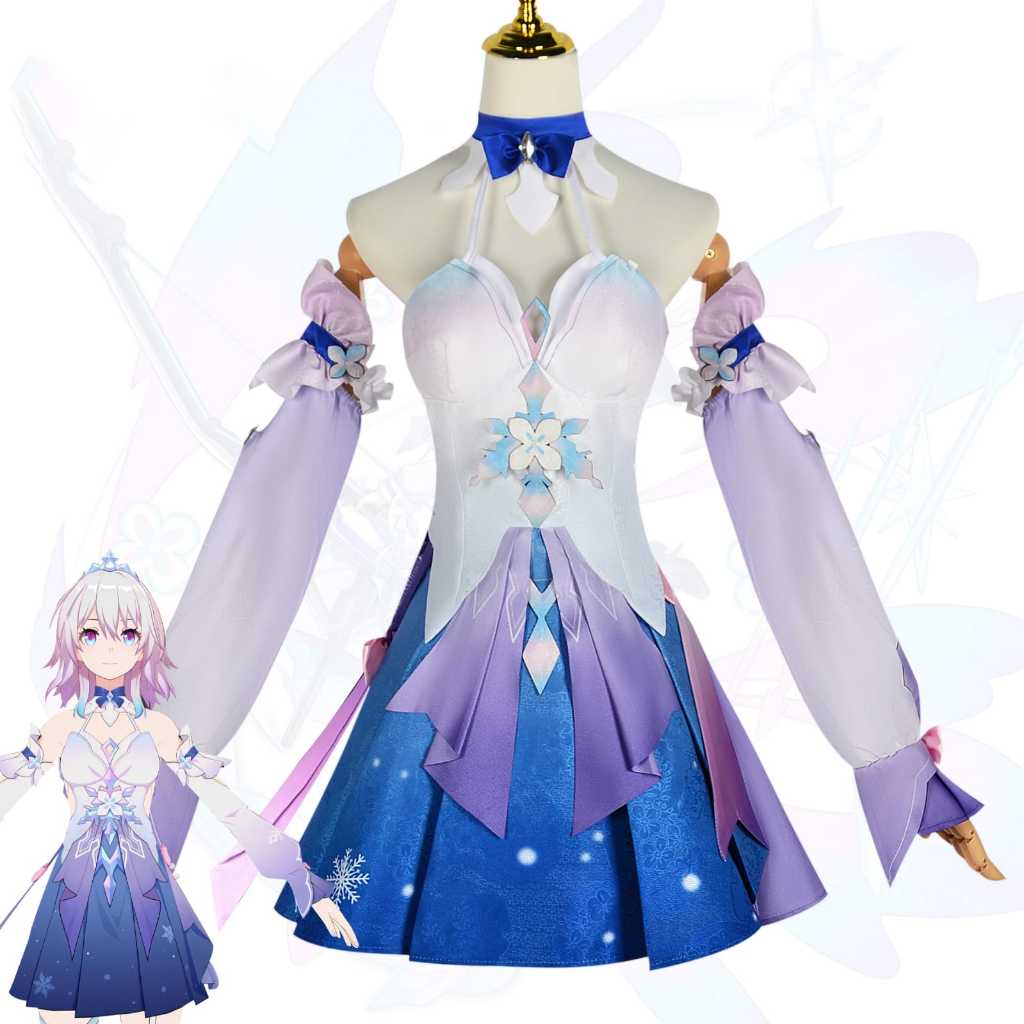 Jual Costum Cosplay March 7th Skin Honkai Star Rail by Nyanmoi | Shopee ...