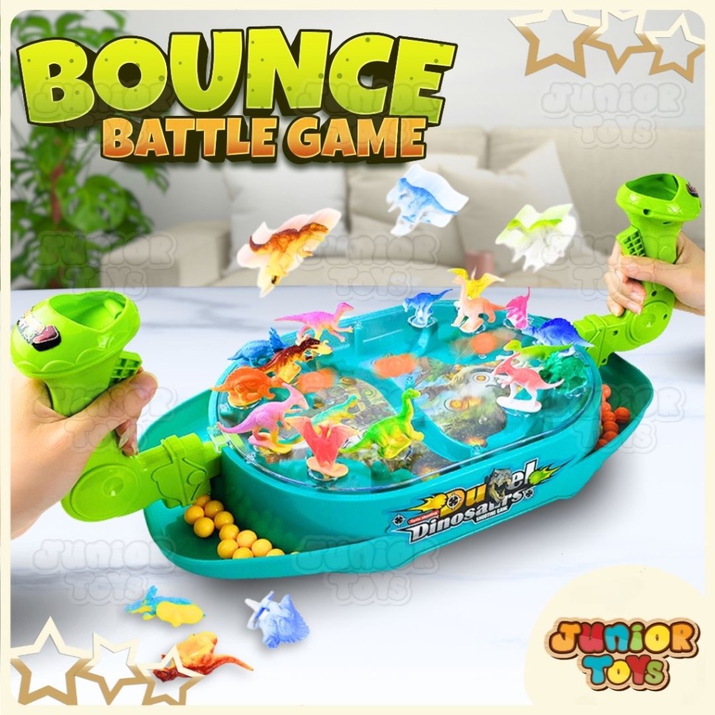 Jual Mainan Anak Battle Game Bounce Shooting Permainan Keluarga Tembak ...
