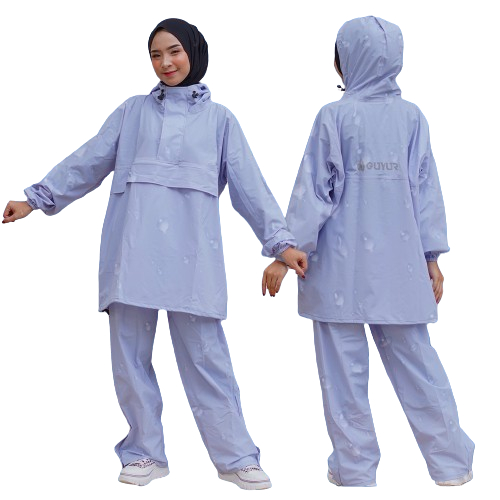 Jual Capilari Jas Hujan Kantung Kangguru Raincoat Rain Coat Jas Hujan ...