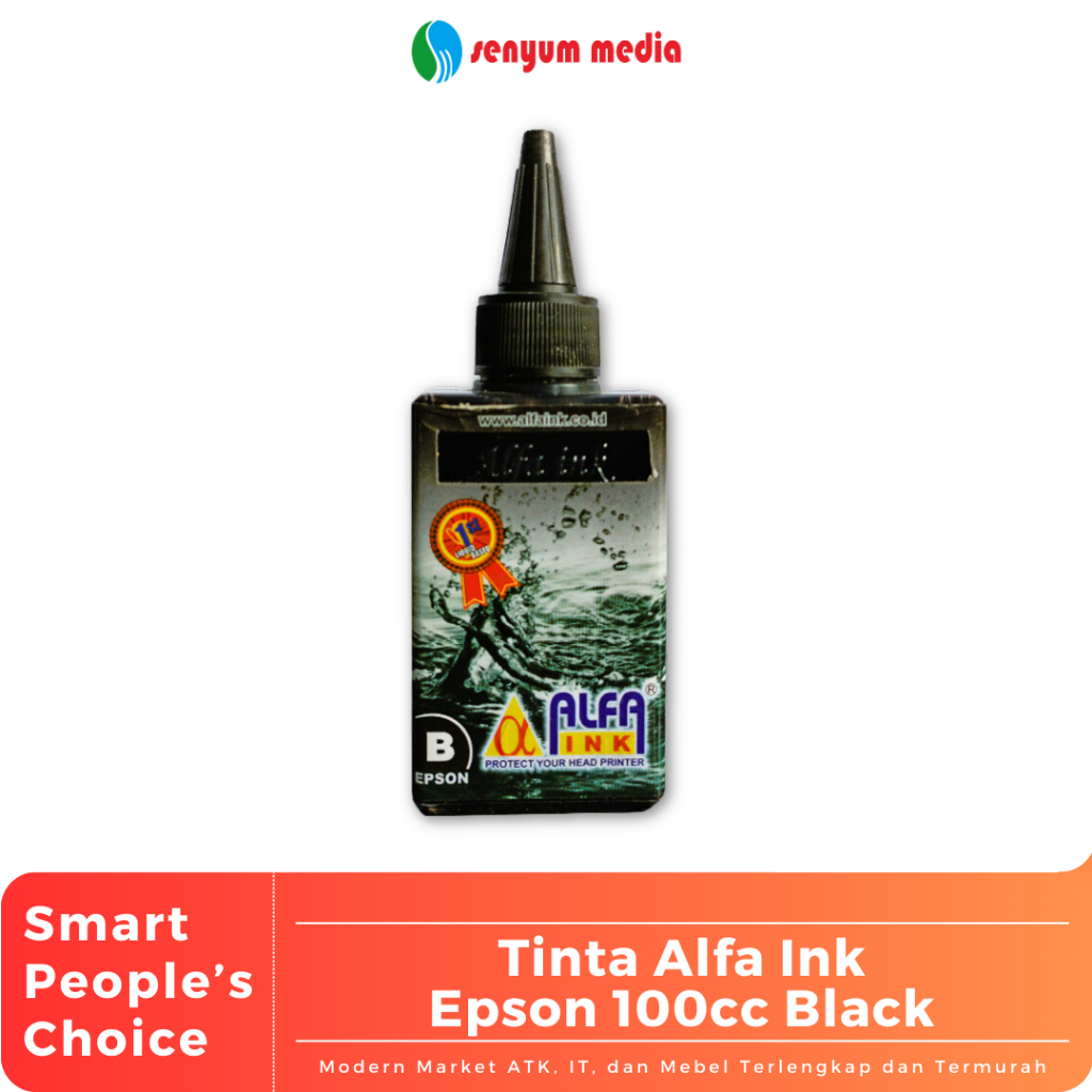 Jual Tinta Alfa Ink Epson 100cc Black (1 Pcs) (S:PCS) | Shopee Indonesia