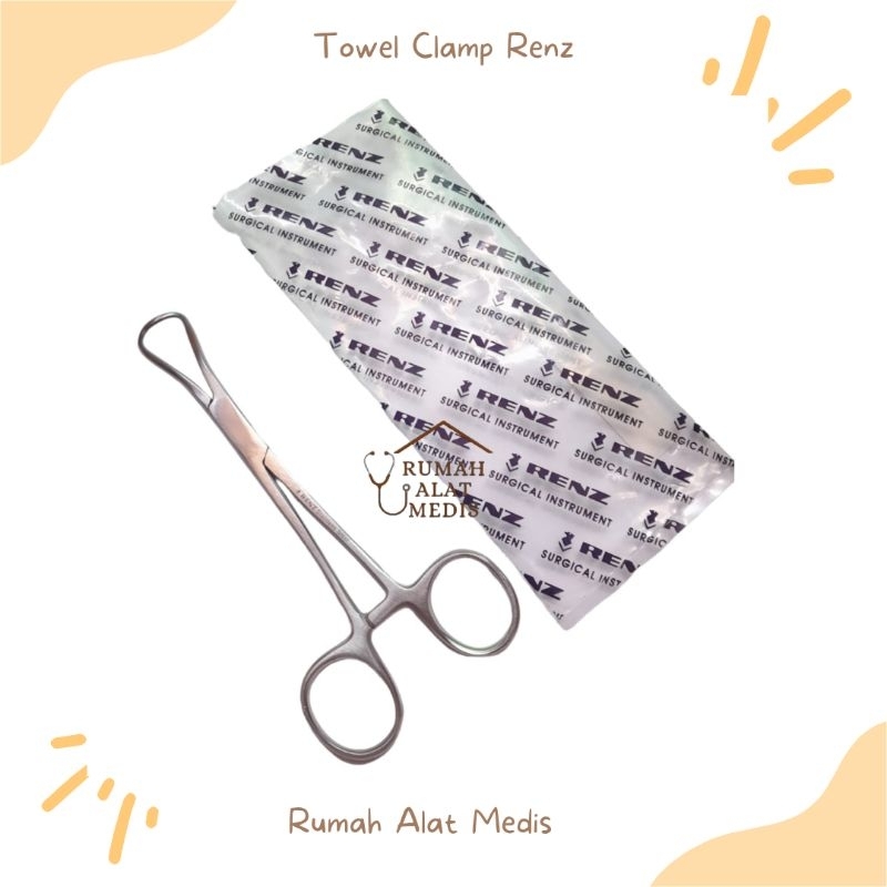 Jual Doek Clamp RENZ / Backhaus Towel Clamps / Duk Klem 9cm/11,5cm/ 13 ...