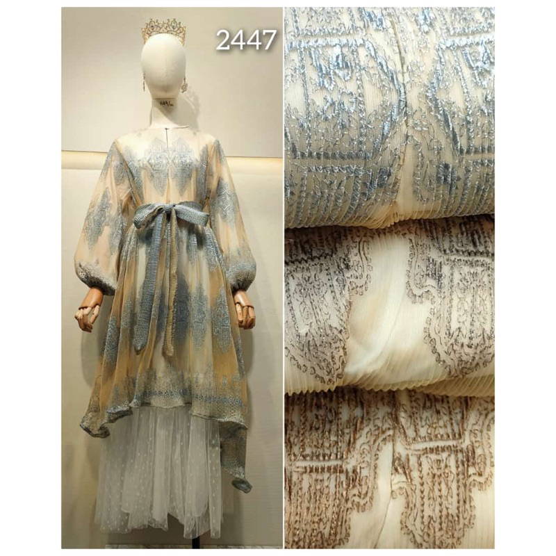 Jual Fatunhijabs - Tari dress tille pleats | Shopee Indonesia