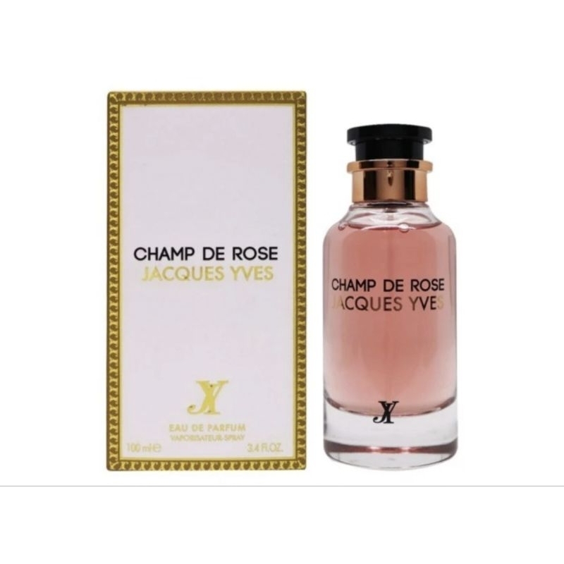 Jual Fragrance world champ de rose jacques yves edp 100 ml | Shopee ...