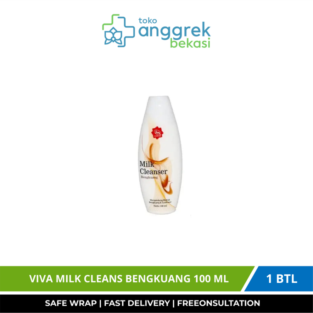 Jual VIVA MILK CLEANSER BENGKOANG 100 ML | Shopee Indonesia