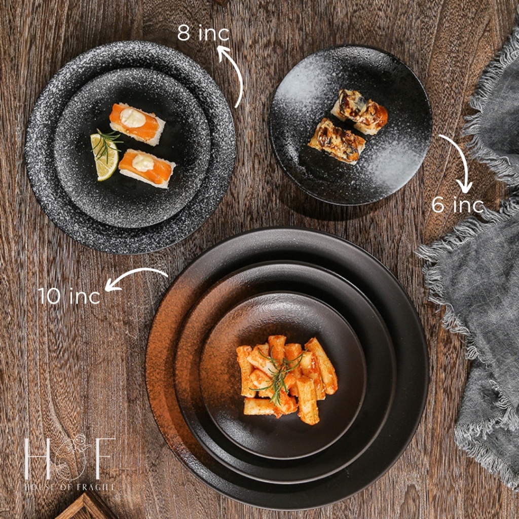 Jual [HOF] KOCA Piring Jepang Keramik | Plating Cafe Restoran Aesthetic ...