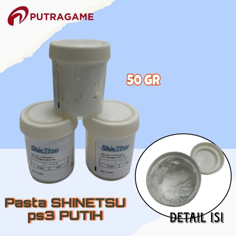 Jual PASTA SHINETSU THERMAL PASTA PUTIH KEMASAN 50GR | Shopee Indonesia