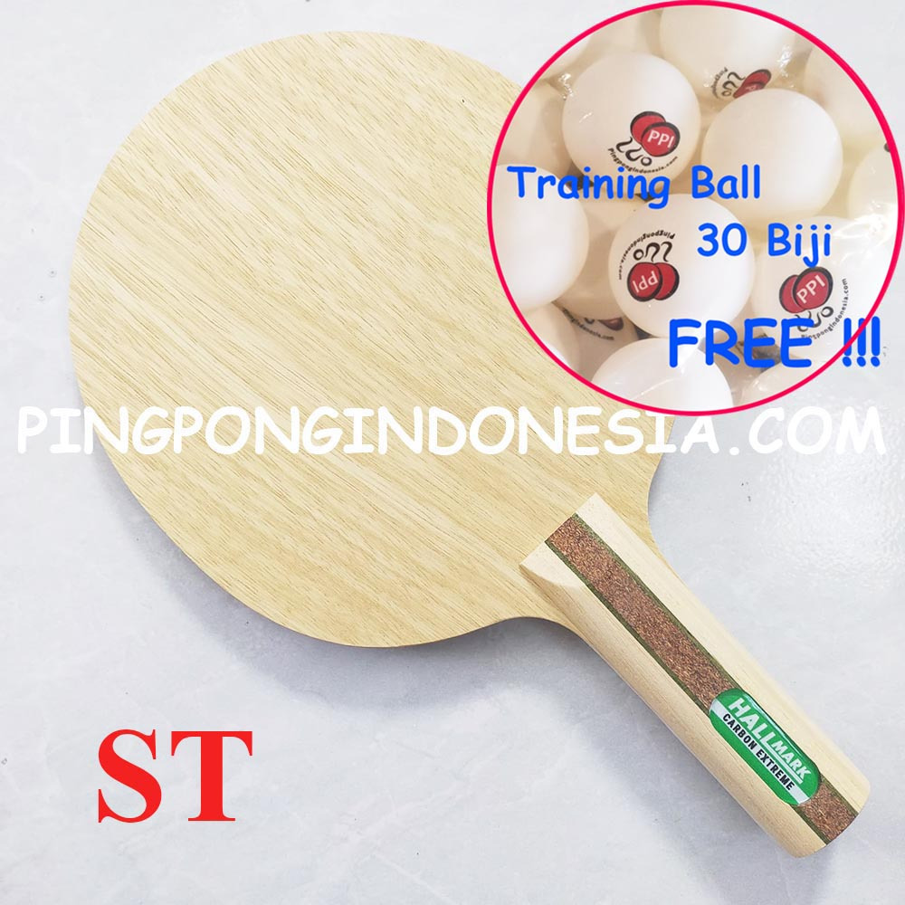 Jual Hallmark Carbon Extreme - Kayu Pingpong Blade Tenis Meja Bet Bat ...