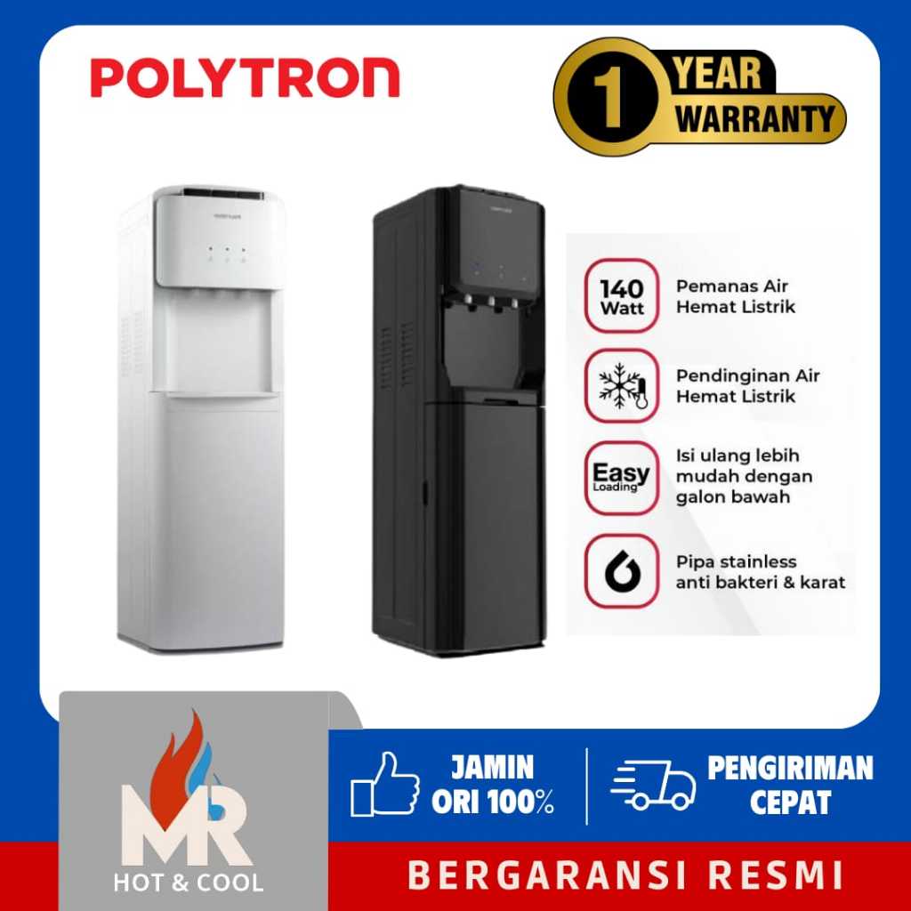 Jual POLYTRON PWC500X / PWC600 Dispenser PWC 600 Galon Bawah PWC500X ...