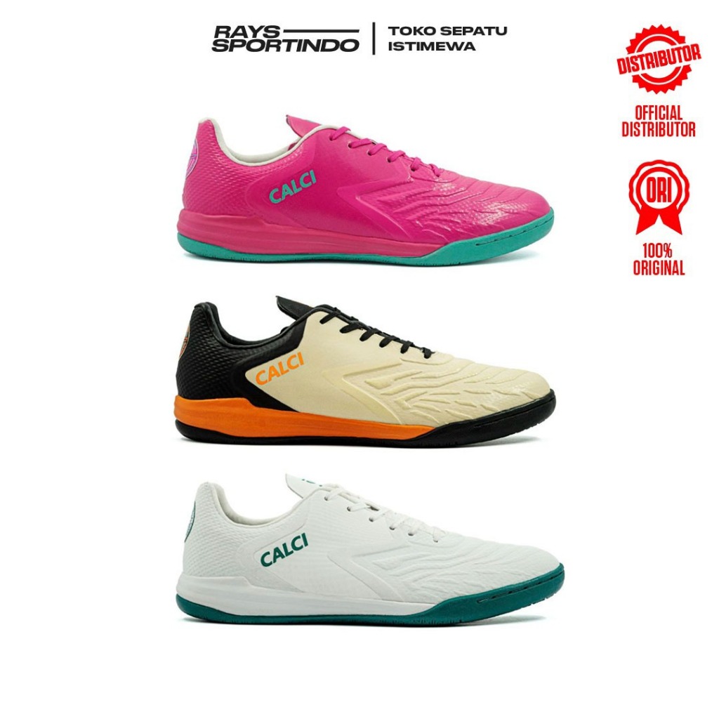 Jual SEPATU FUTSAL CALCI PUNISHER ID 3 WARNA | Shopee Indonesia