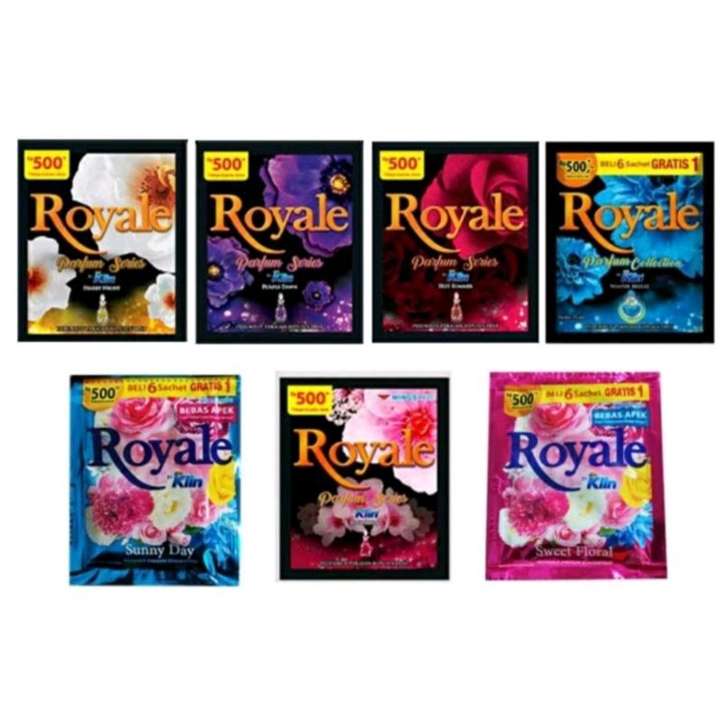 Jual Royale Soklin Softener - Pewangi Pakaian renceng isi 12 pcs ...