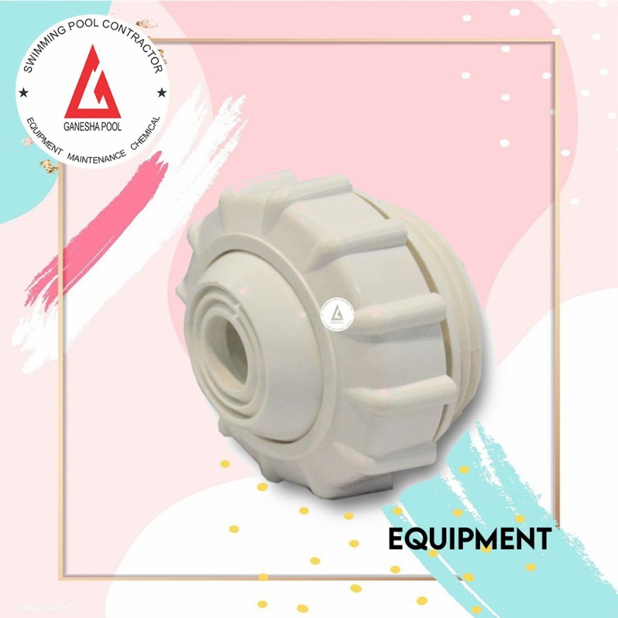 Jual Wall Inlet Fitting Astral Drat 1,5 inch / Wall Inlet Kolam Renang ...