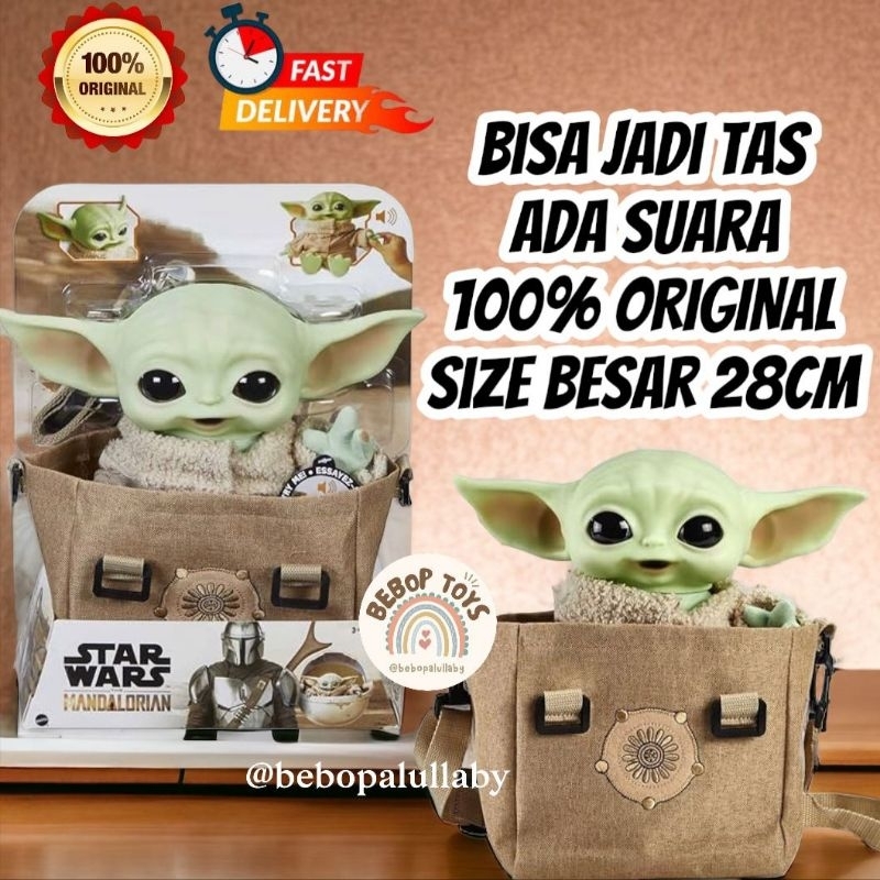 Jual MATTEL STAR WARS GROGU BABY YODA MANDALORIAN THE CHILD PLUSH 10 inch TOY / MANDALORIAN BABY ...