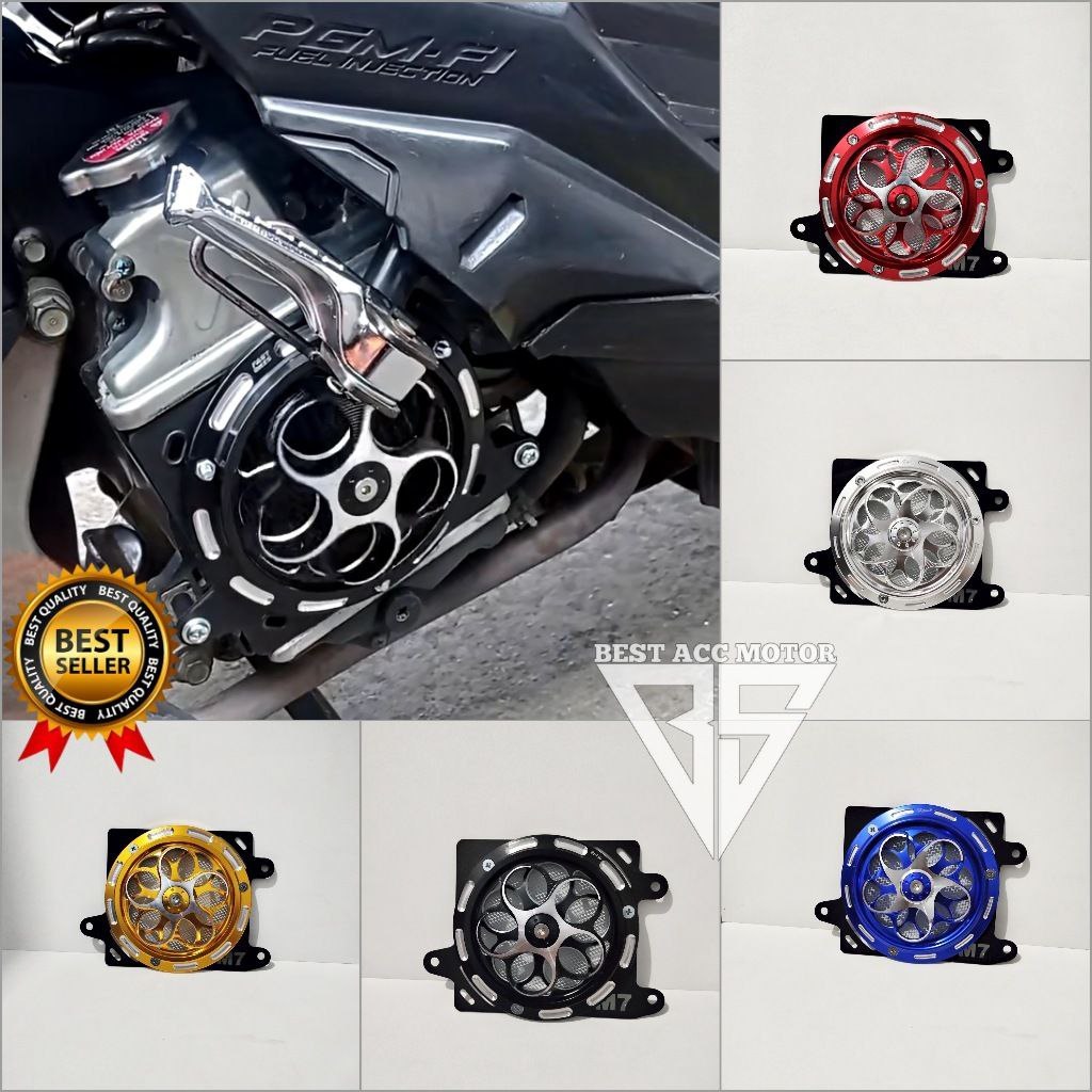 Jual SPINNER COVER TUTUP RADIATOR VARIO 125 150 PCX 150 ADV 150 HONDA ...